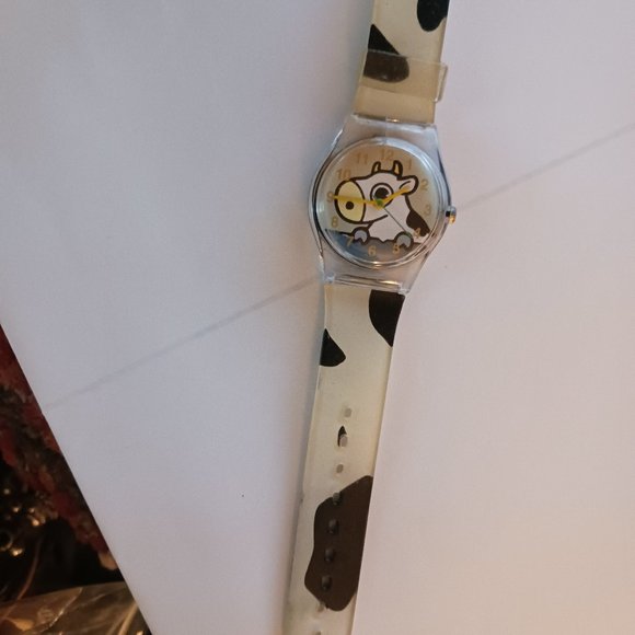 umbtanded | Accessories | Cow Novelty Watch Cow Pattern Wristband ...